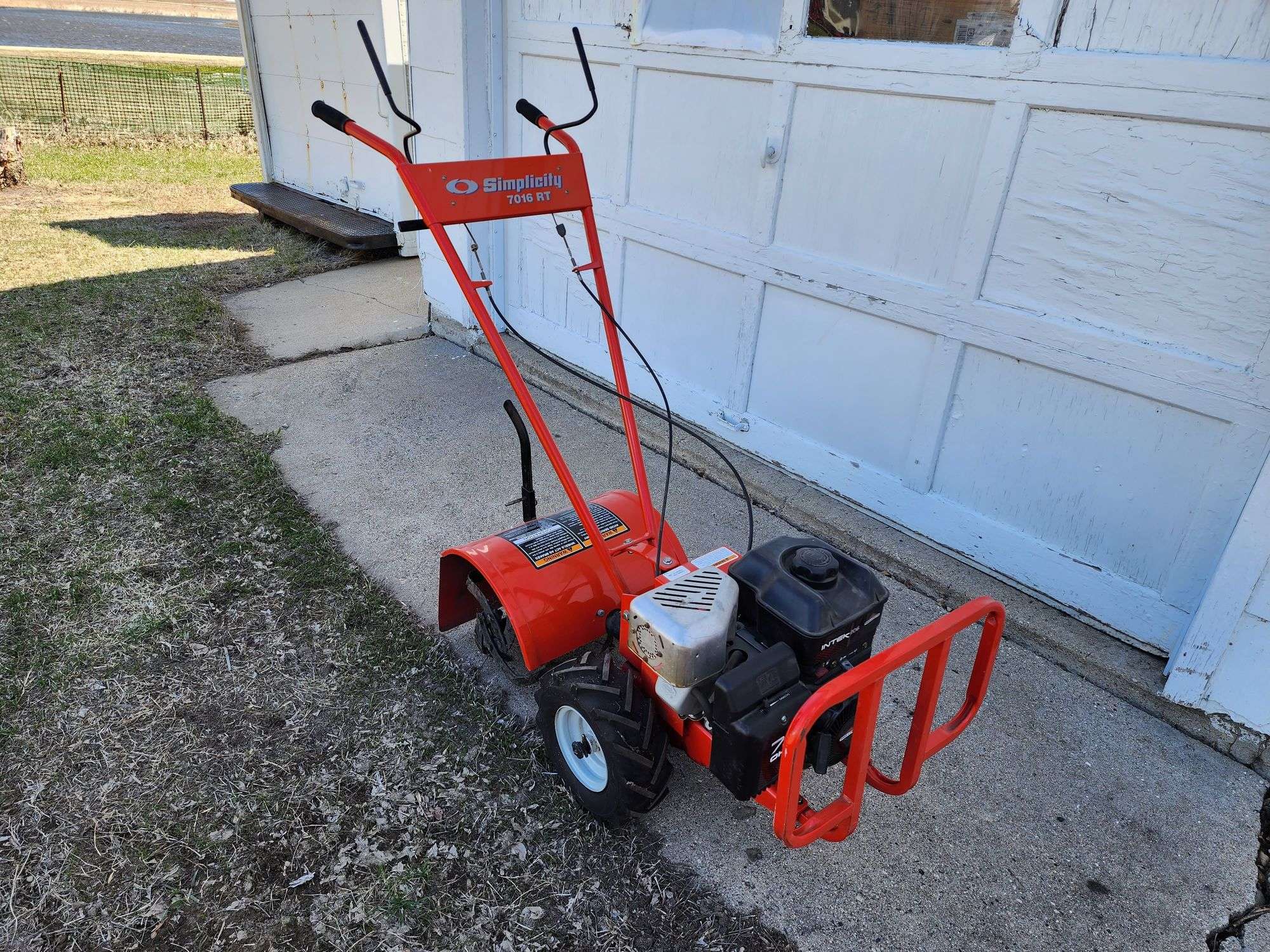 Simplicity Garden Tiller | Fasci Garden